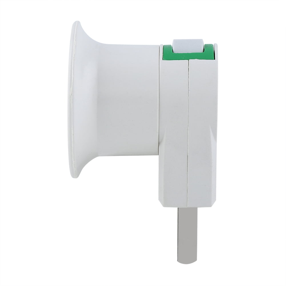 E27 Wall Plug , Portable Bulb Lamp Socket Mount Holder Adapter With ...