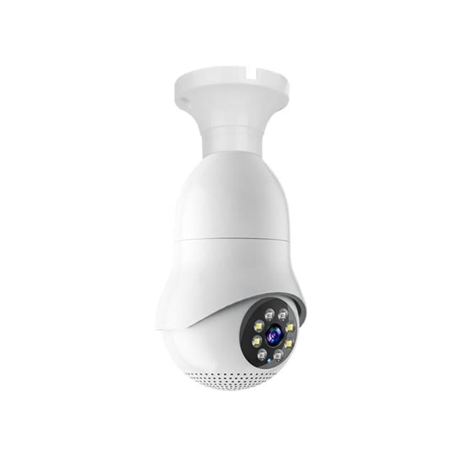 E27 WiFi Bulb Camera 1080P FHD WiFi IP Pan Tilt Security Surveillance ...