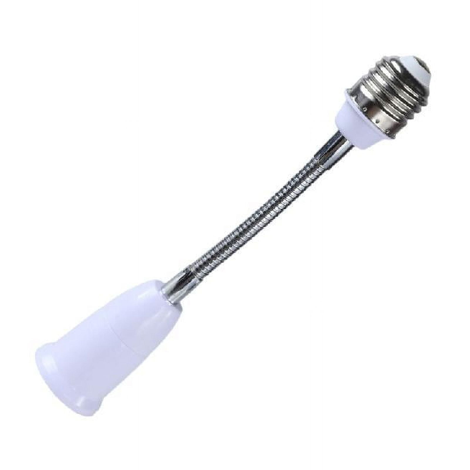 E27 to E27 Bulb Socket Extender with Flexible Neck, Adjustable Light ...