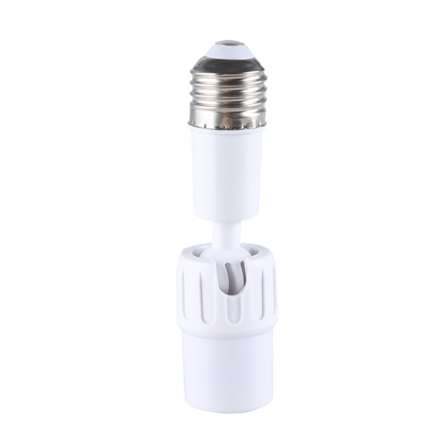 E27 to E27 Socket Extender Rotatable Light Fixtures Adapter for LED ...