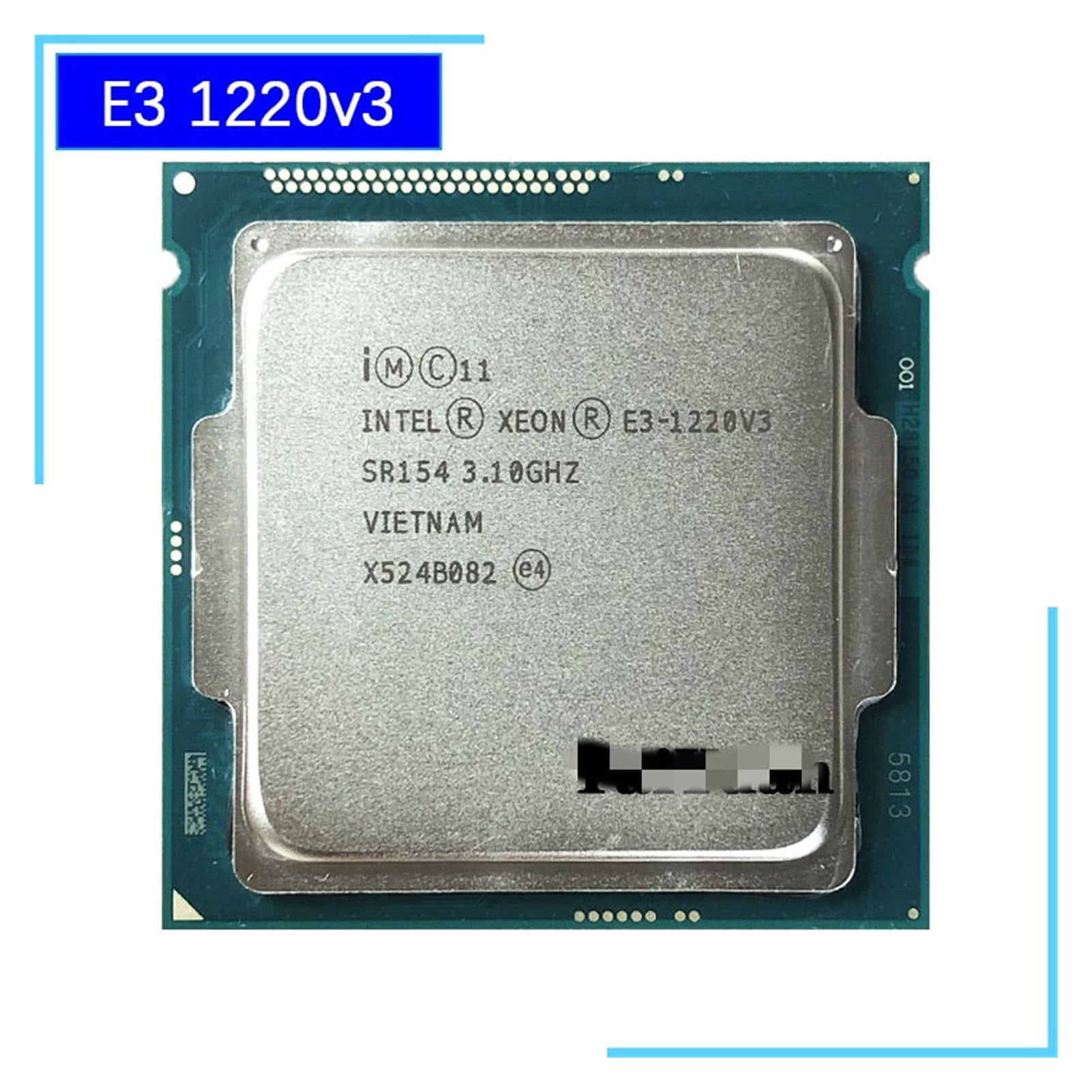 E3-1220 V3 E3 1220v3 E3 1220 V3 3.1 GHz Quad- Quad-Thread CPU Processor ...