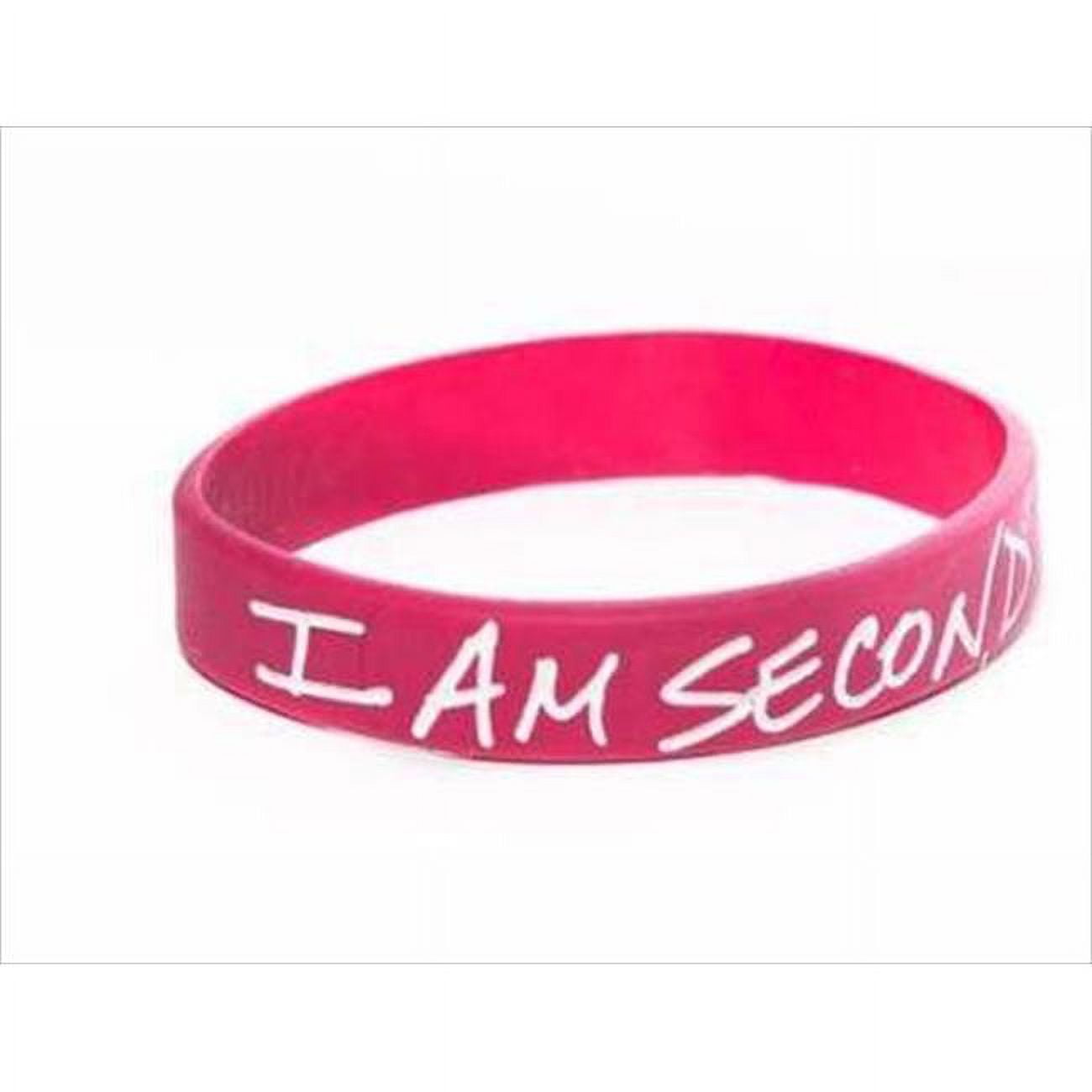 E3 Resources 12846X Bracelet I Am Second Wristband Pink - Walmart.com