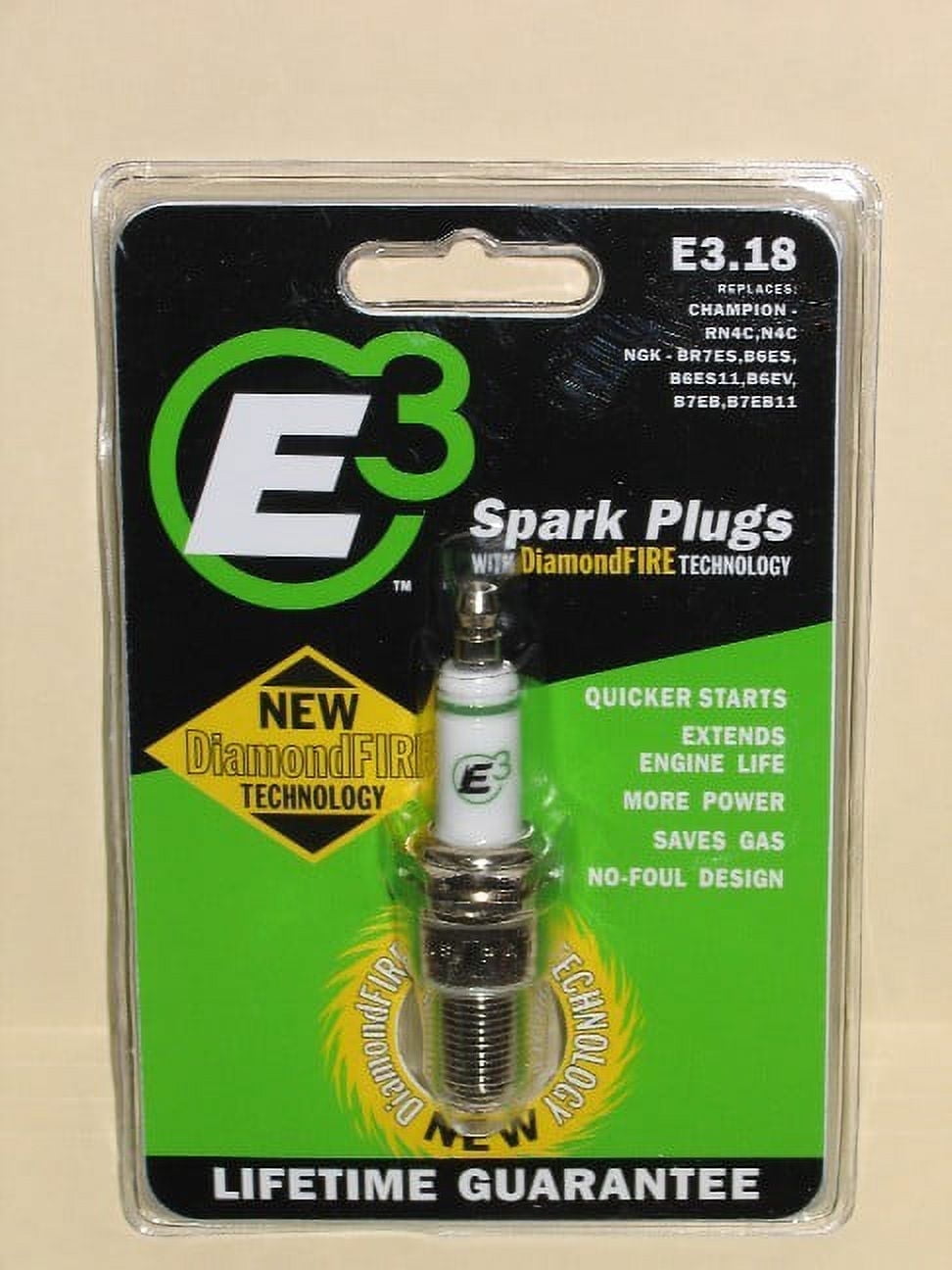 E3 Spark Plugs E3.18 Premium Lawn and Garden Spark Plug with ...