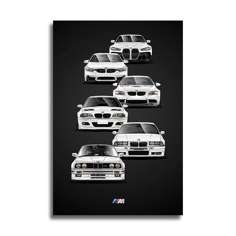 E30 E36 E46 E90 E92 E93 F80 G80 M3 Generation Euro Car Import Tuner ...