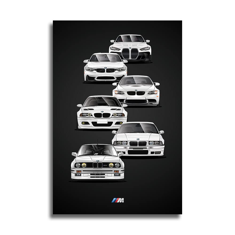 E30 E36 E46 E90 E92 E93 F80 G80 M3 Generation Euro Car Import Tuner ...