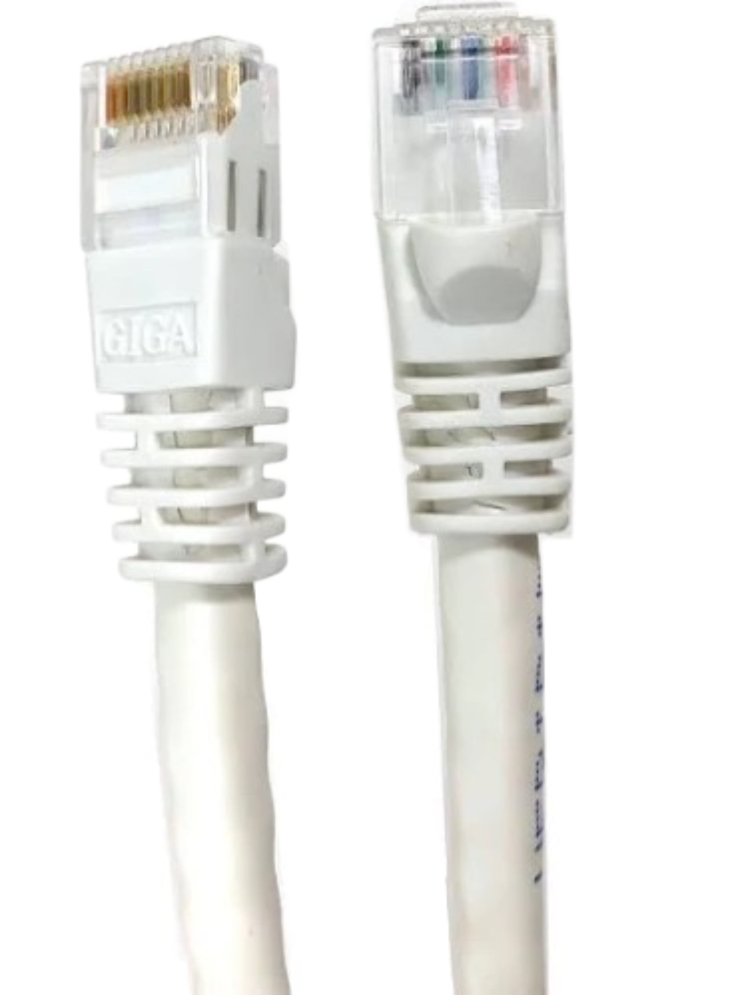 E305668 Cable, category 6 patch cord UTP E305668, Copper white ...