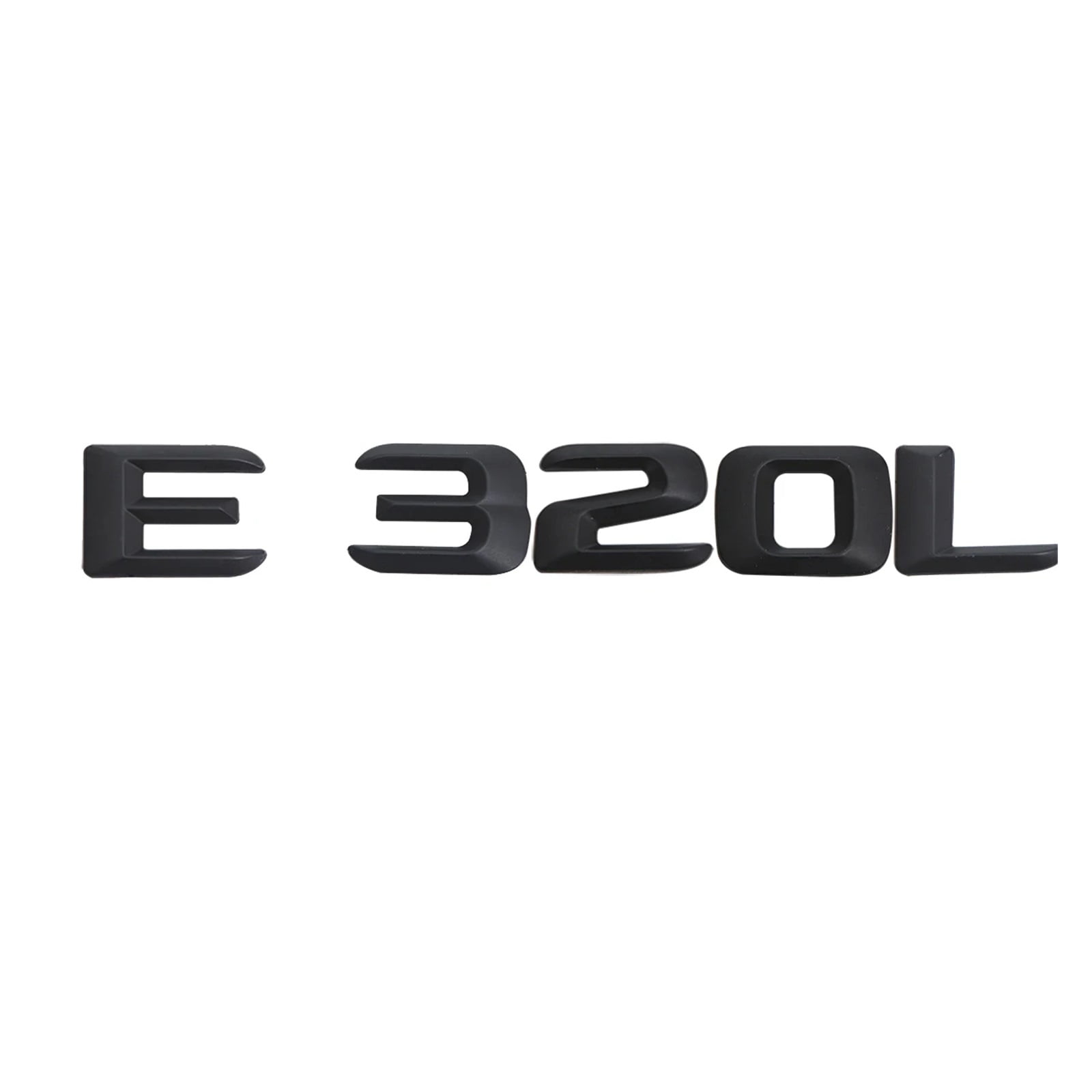 E320 E320L Car Trunk Rear Letters Word Badge Emblem Letter Decal Sticker For W204 W205 W210 W168 ...