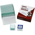 E35.3501 Blank Microscope Slides & 100-Pieces Square Cover Glass, Glass ...