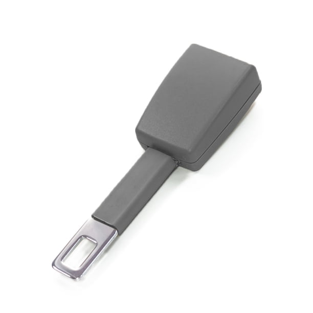 E4 Safety Certified Rigid Seat Belt Extension Type S Gray 7 Inches