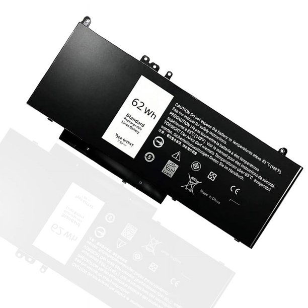 E5470 6MT4T Laptop Battery for Dell Latitude E5570 E5470 Precision 15 ...