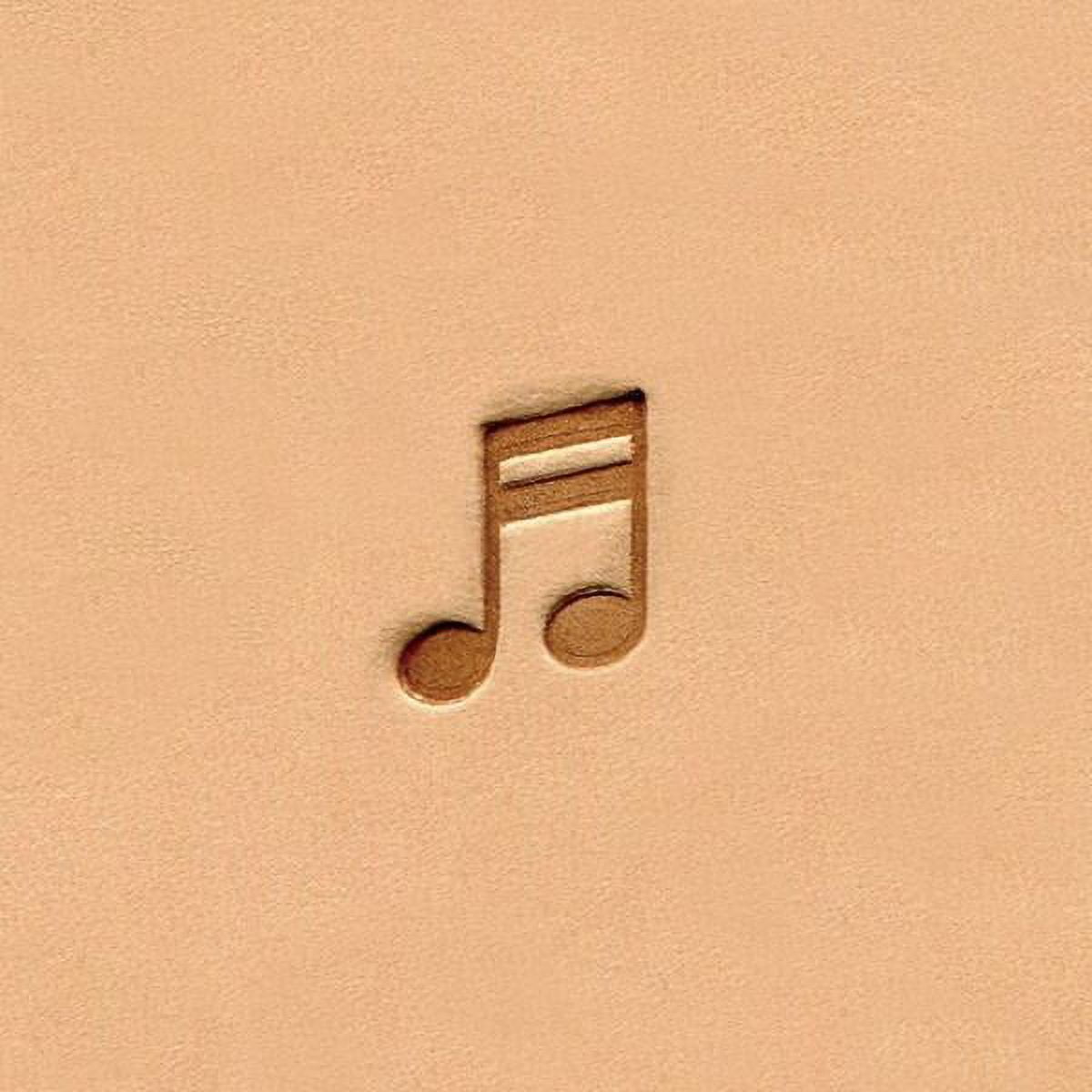 E572 Musical Notation Leathercraft Stamp - Walmart.com