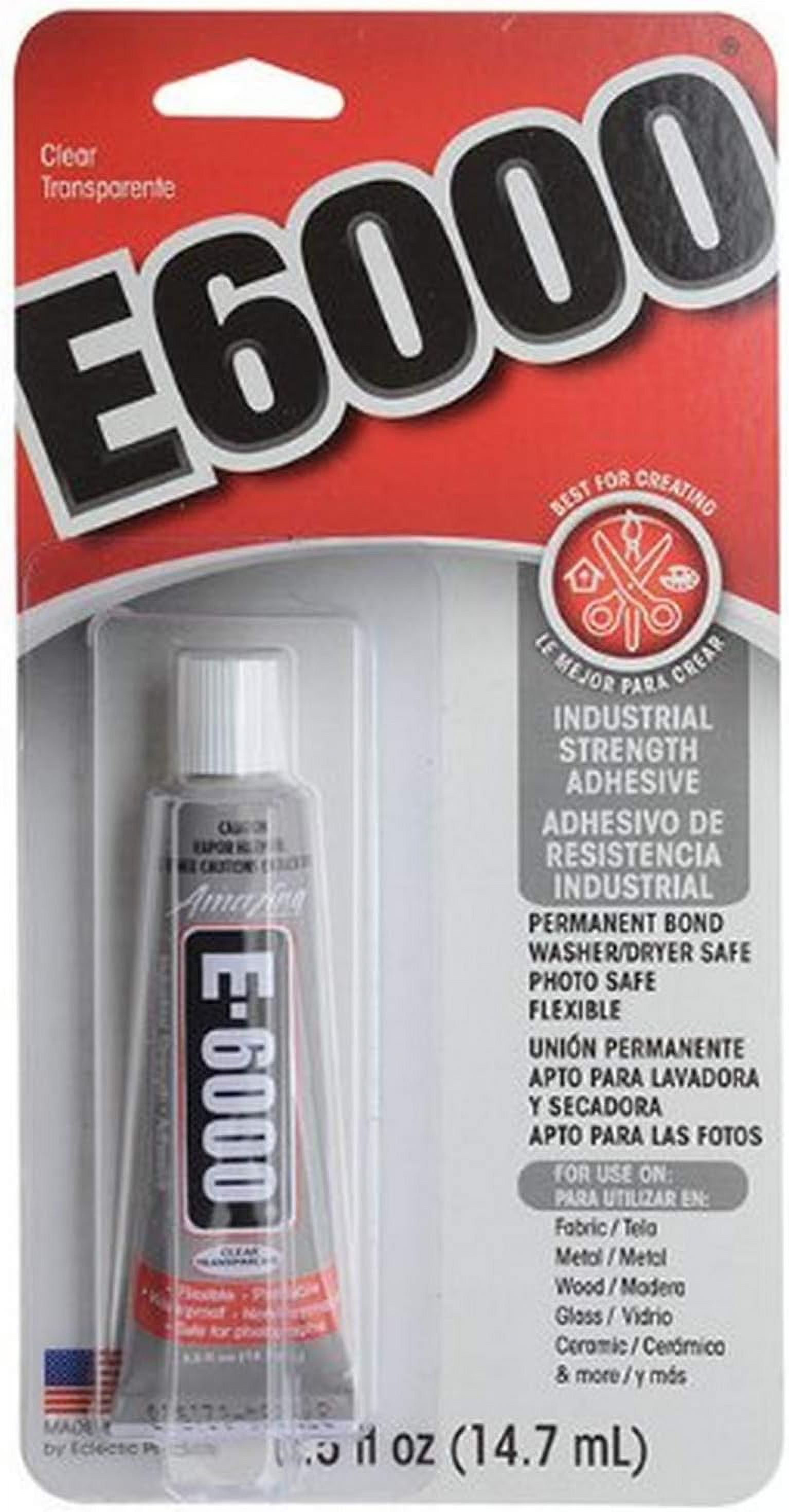 E6000 Craft Adhesive 0.5oz - Walmart.com