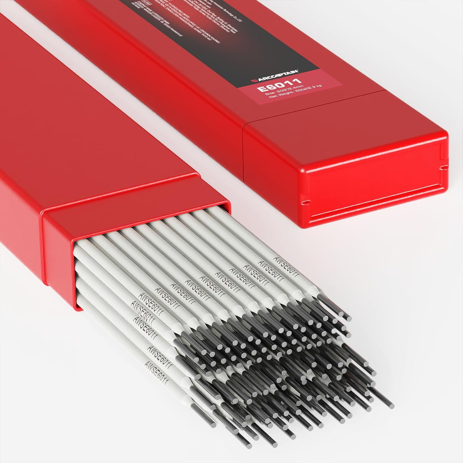 E6011 Welding Rod 3/32" 5LB Carbon Steel Welding Sticks Electrodes ...