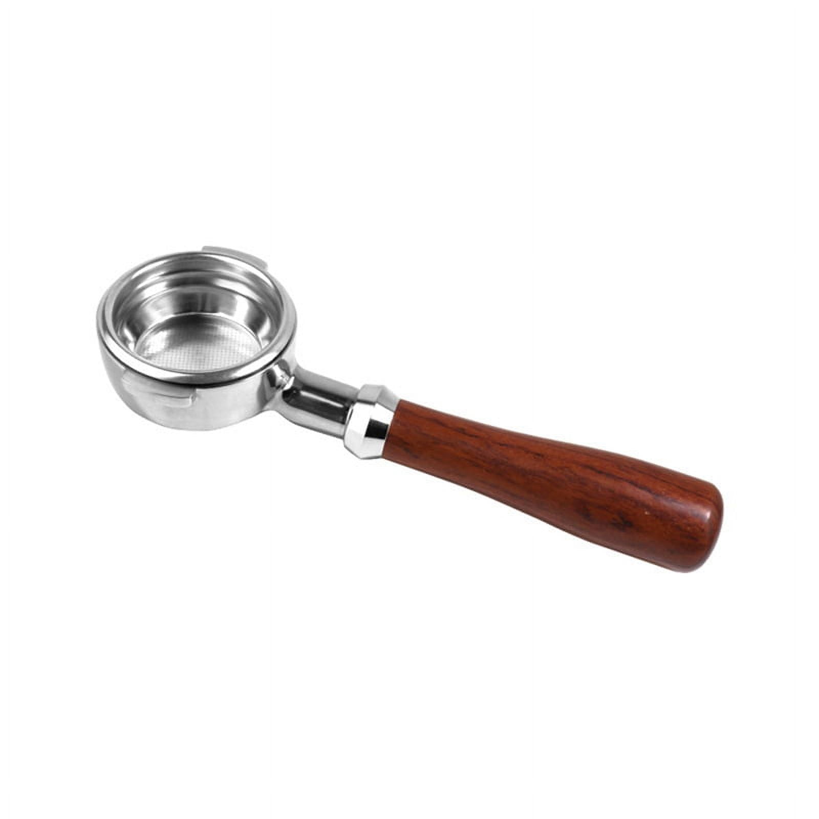 E61 Coffee Machine Solid Wood Bottomless Handle Portafilter 58MM Universally Applicable ...