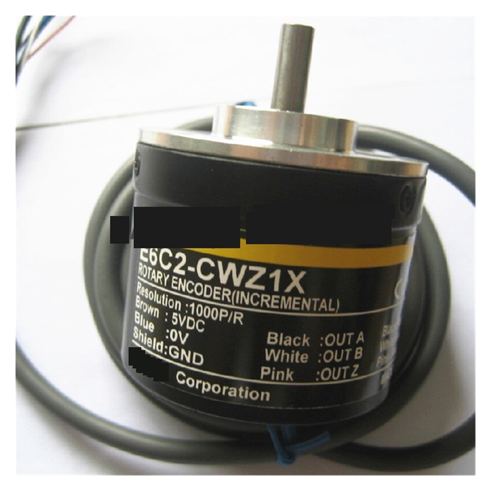 E6C2 Incremental Rotary Encoder E6C2-CWZ1X 10/20/30/40/50/60/100/200 ...