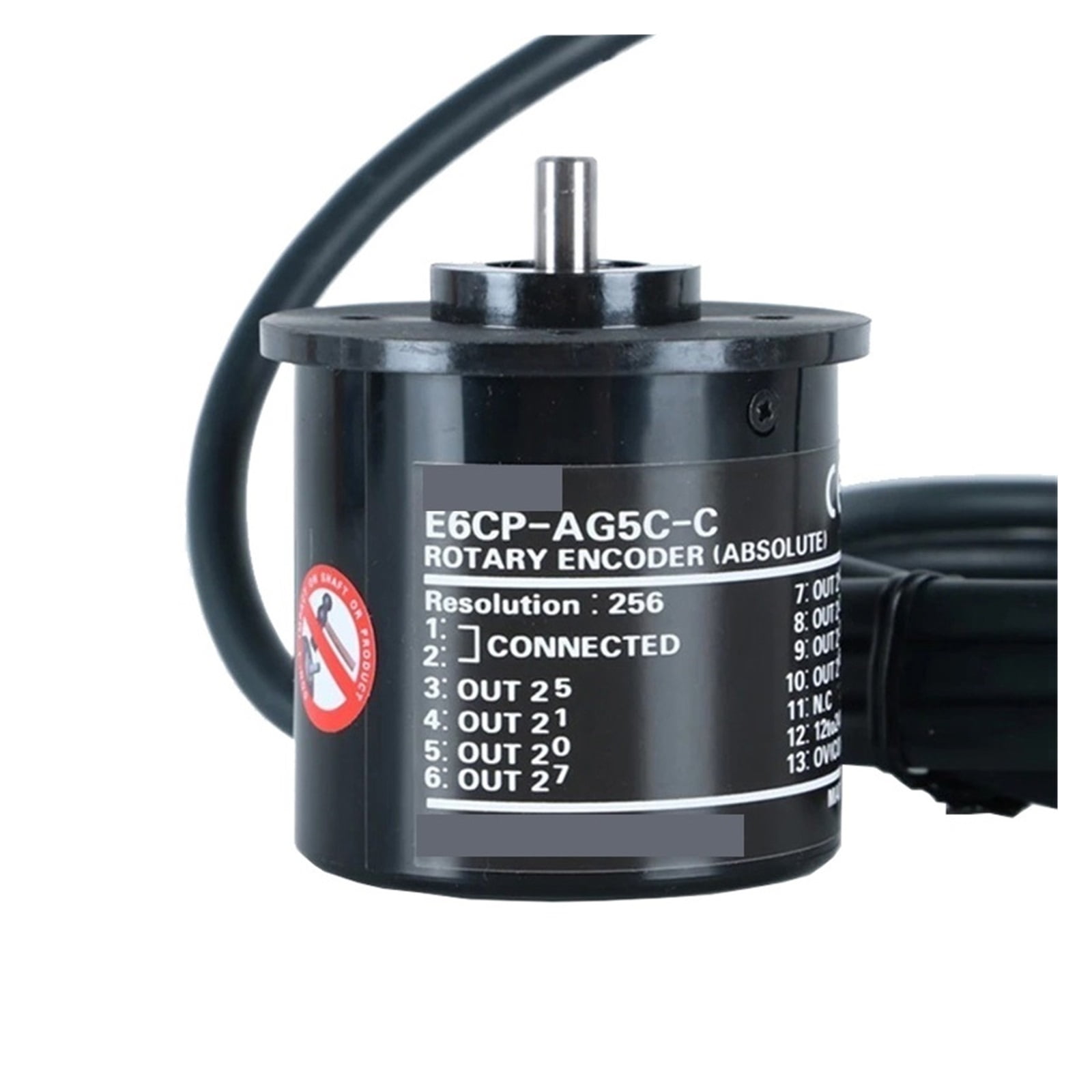 E6CP-AG5C-C 256P/R Code output Absolute Rotary Encoder photoelectric ...