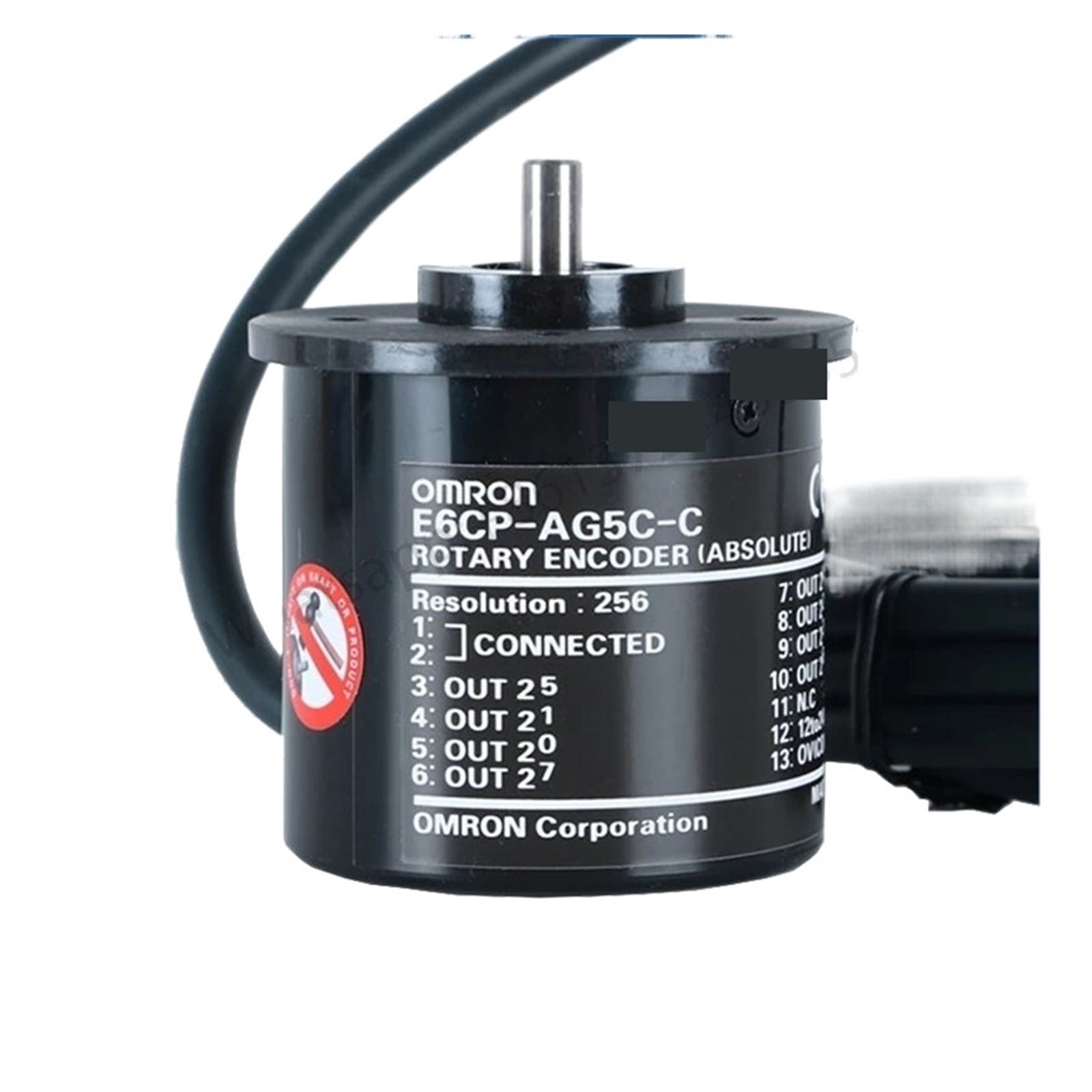 E6CP-AG5C-C 256P/R Gray Code Output Absolute Rotary Encoder ...