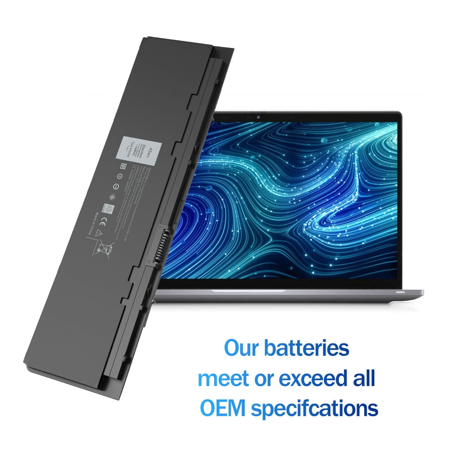 Dell Latitude E7240 E7250 Laptop Battery, Compatible with 7240 7250 ...