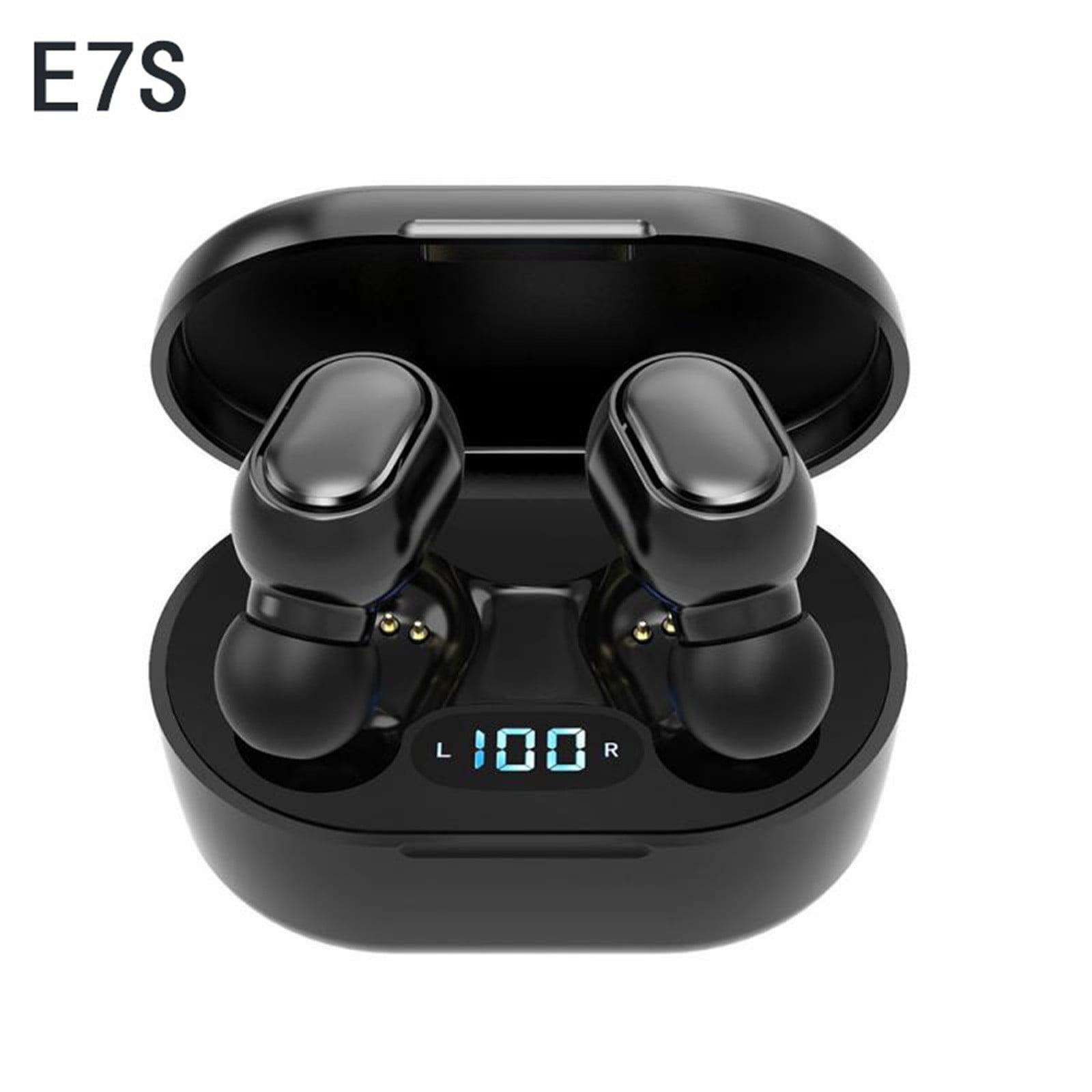 E7S Binaural Bluetooth5.0 Gaming Headset With Battery Display In-ear ...