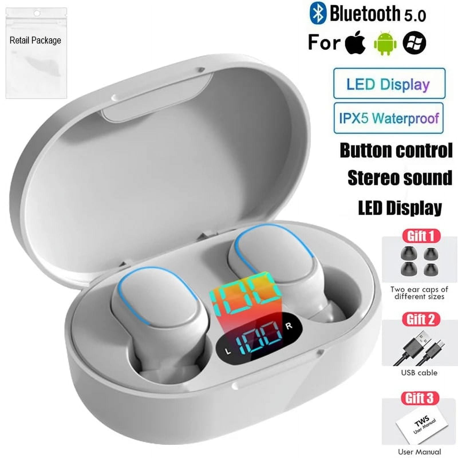 E7s Tws Gaming Headset Bluetooth Earphones Earbuds Blutooth Earphone Wireless Hearing Aids Sport ...