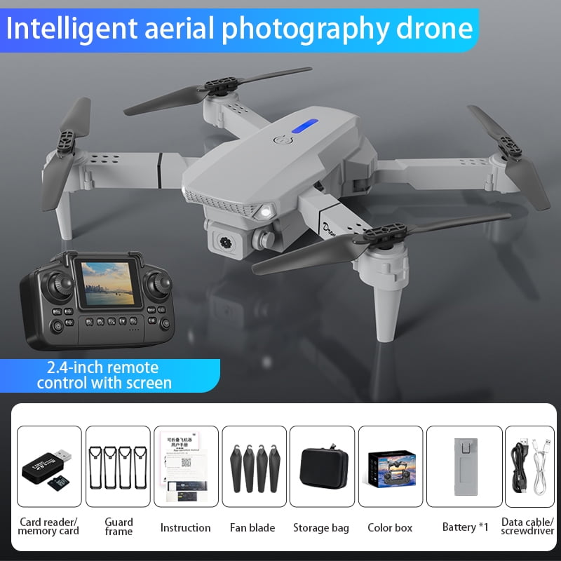 E88 Air Screen Control Drone Professional Wide RC Dron HD 4K Camera ...