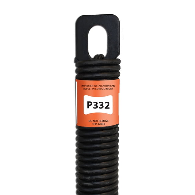E900 HARDWARE P332 32-Inch Plug-End Garage Door Spring (.244" #3 Wire ...