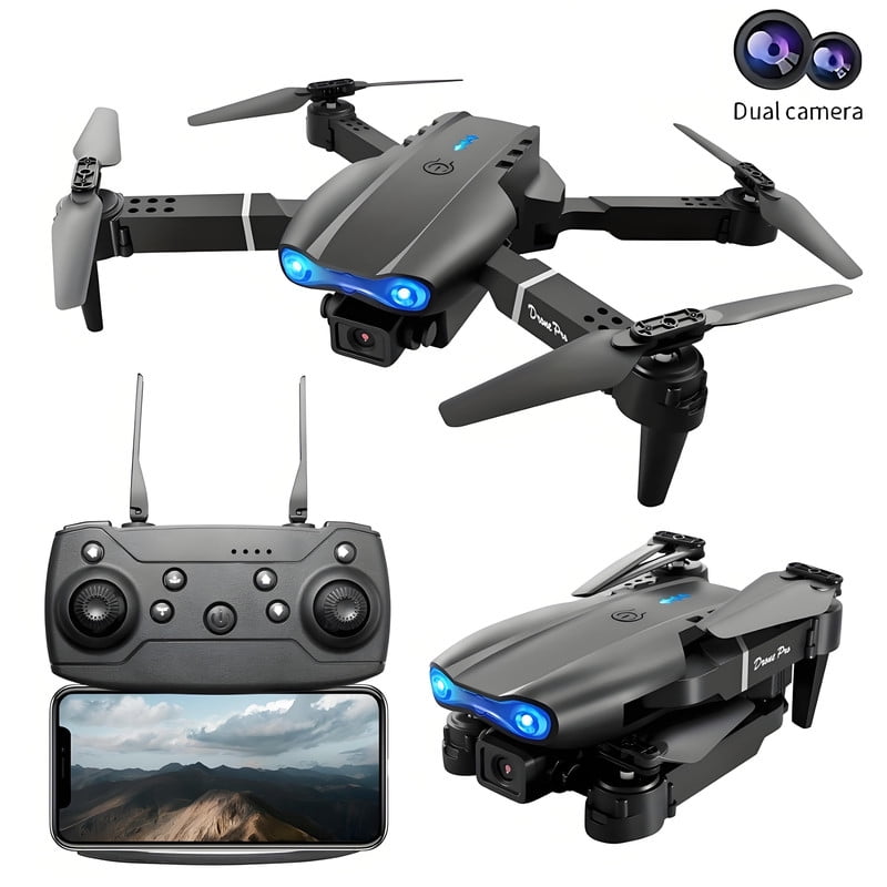 E99 Drone With Camera, Foldable RC Quadcopter Drone,Remote Control ...