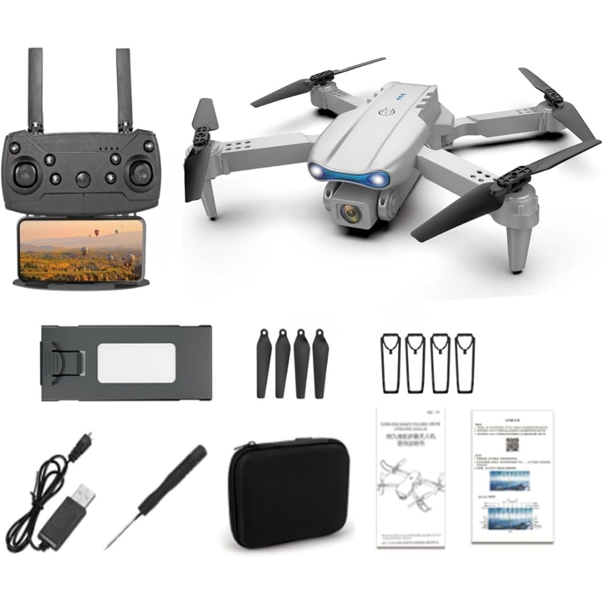 E99 Latest Drone with 4k UHD Camera, Best Drone with Camera for Adults ...