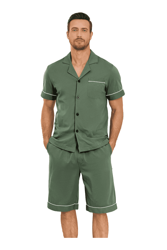 Men's Short Pajama Sets in Comfortable Styles for Relaxing Nights