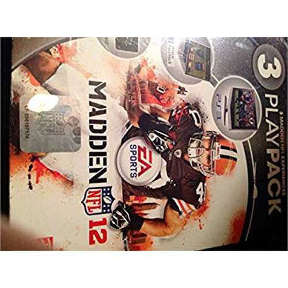 EA Sports Madden 12 3 PlayPack (Playstation 3) (Game) ESRB Everyone ...