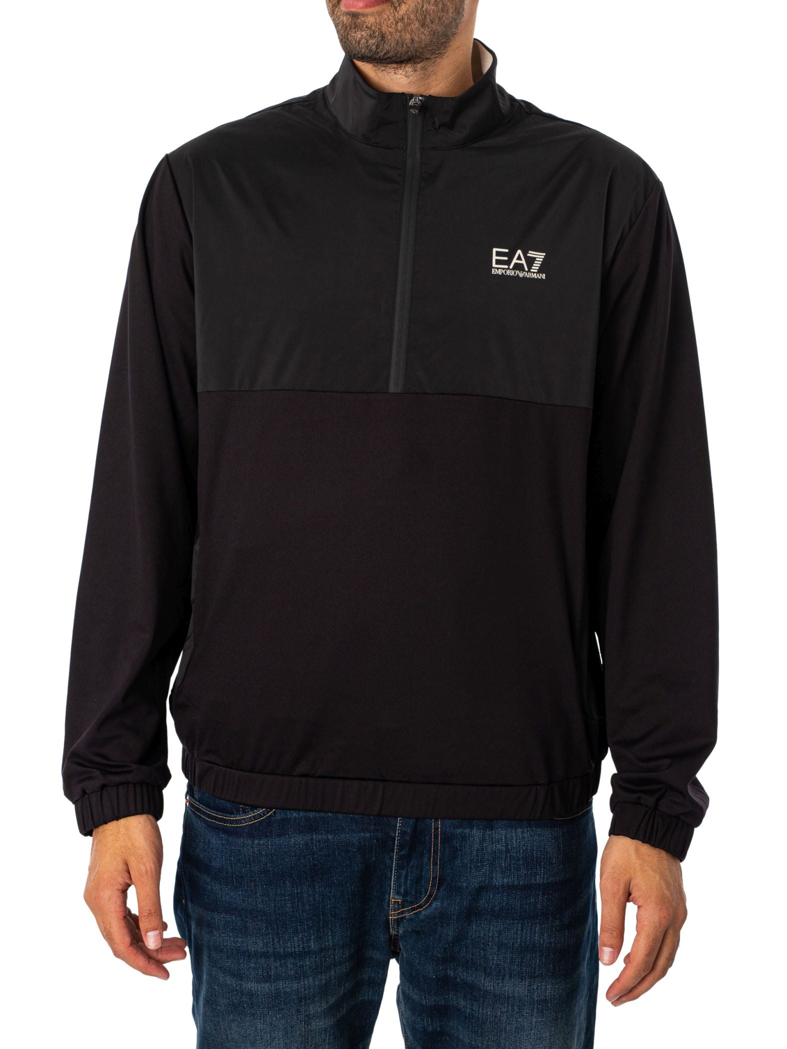 EA7 Ventus 7 Lightweight Jacket, Black - Walmart.com