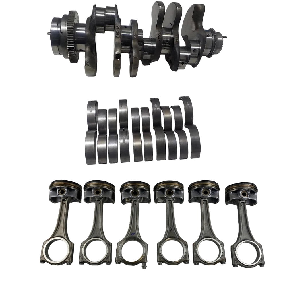 EA839 3.0L Engine Crankshaft Piston & Ring Kit Bearing Set Con Rods For ...