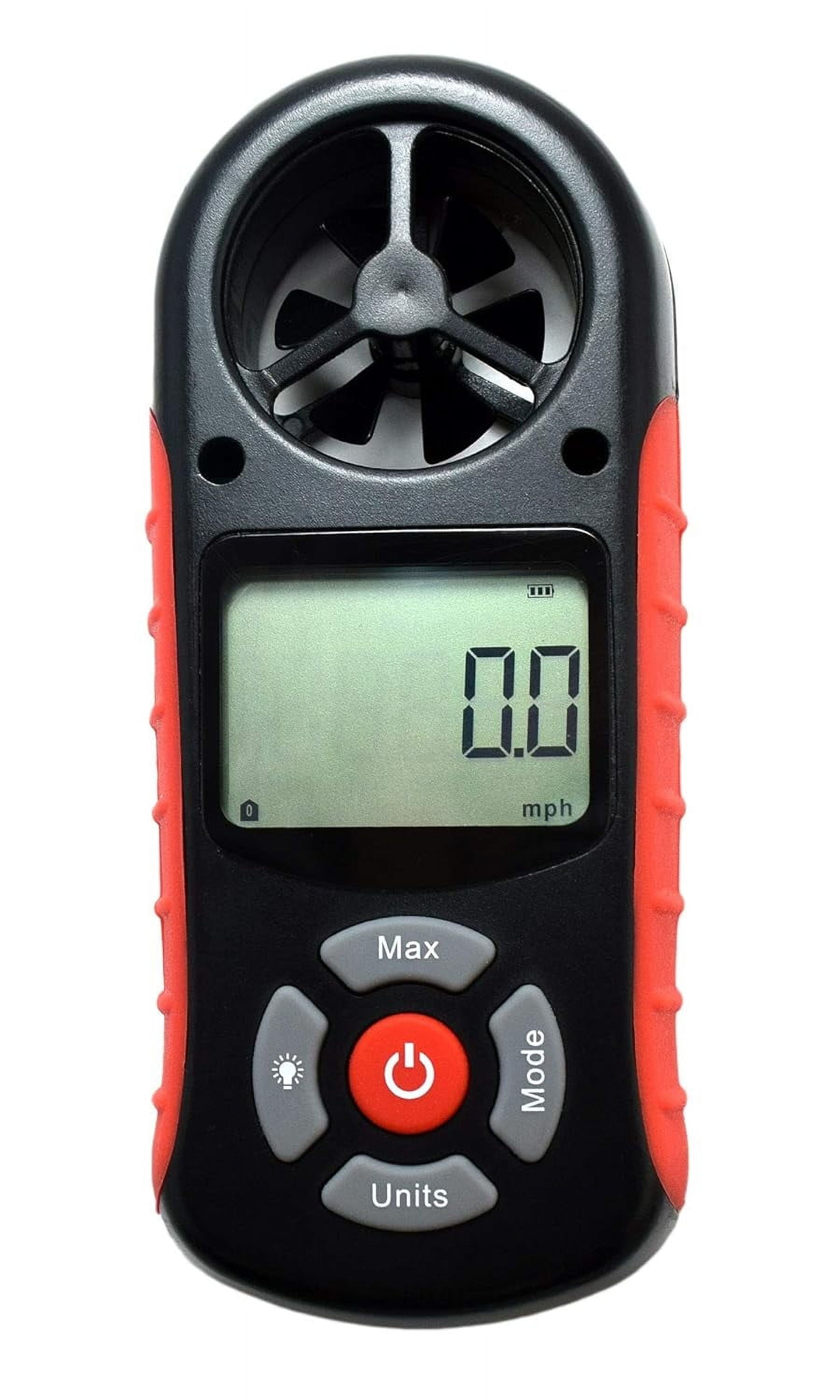 EA990R Anemometer By Digital Weather Meter with Backlight: 8 Parameters ...