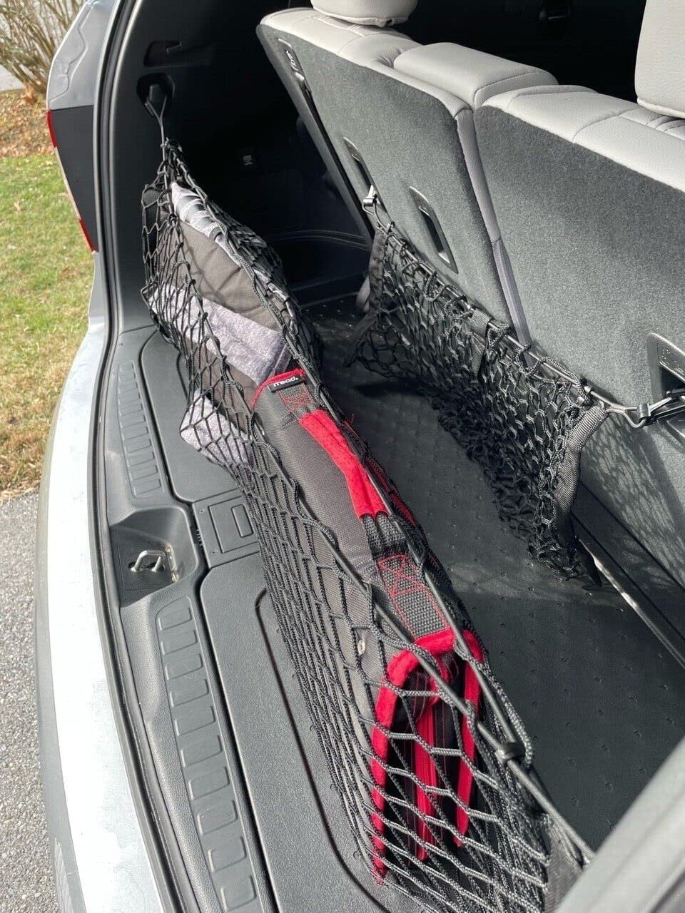 EACCESSORIES EA (Qty.2) Trunk Organizer Cargo Net for Honda Pilot 2016 ...