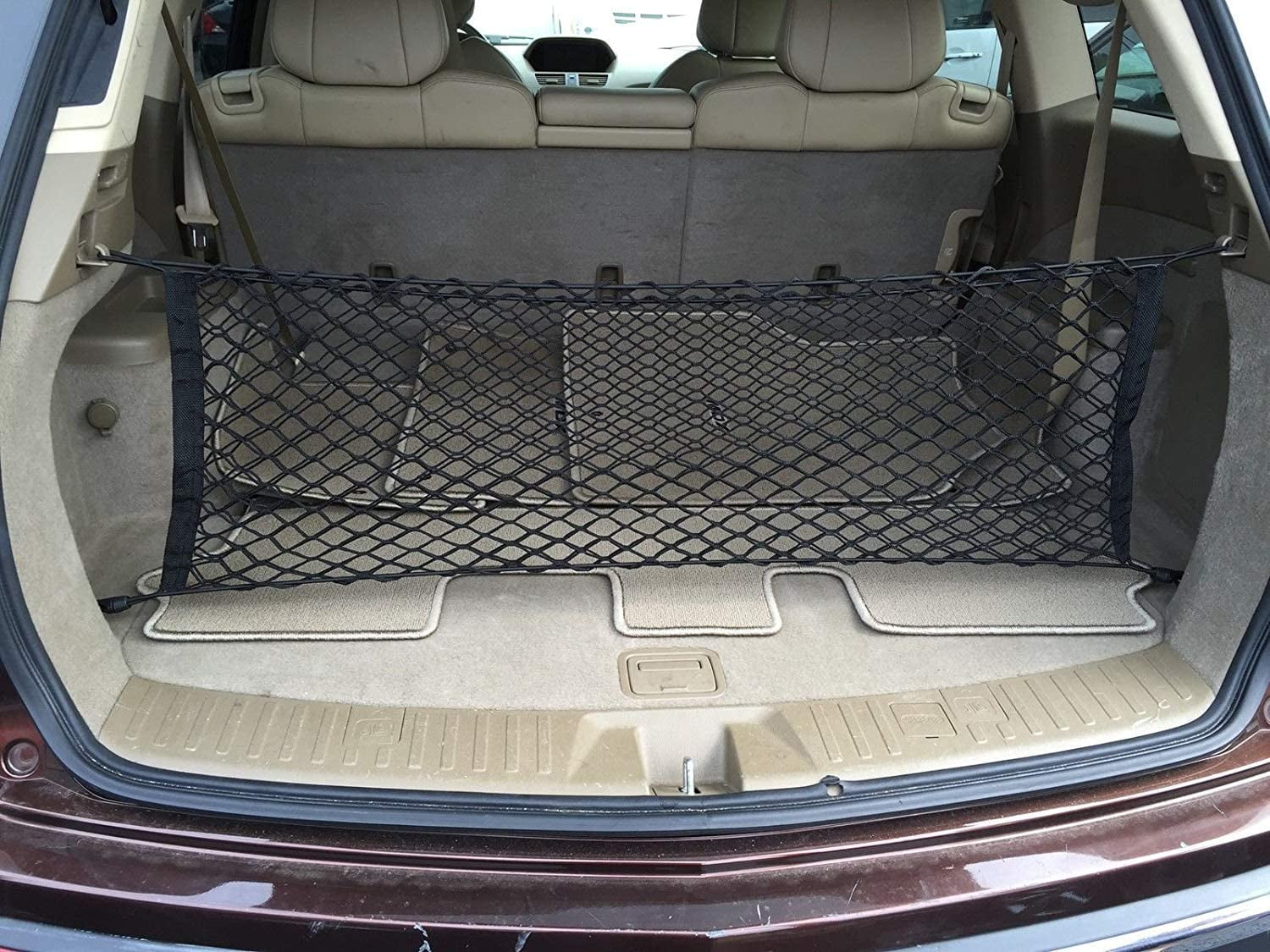 EACCESSORIES EA Rear Trunk Organizer Cargo Net for Acura MDX 2007-2013 ...