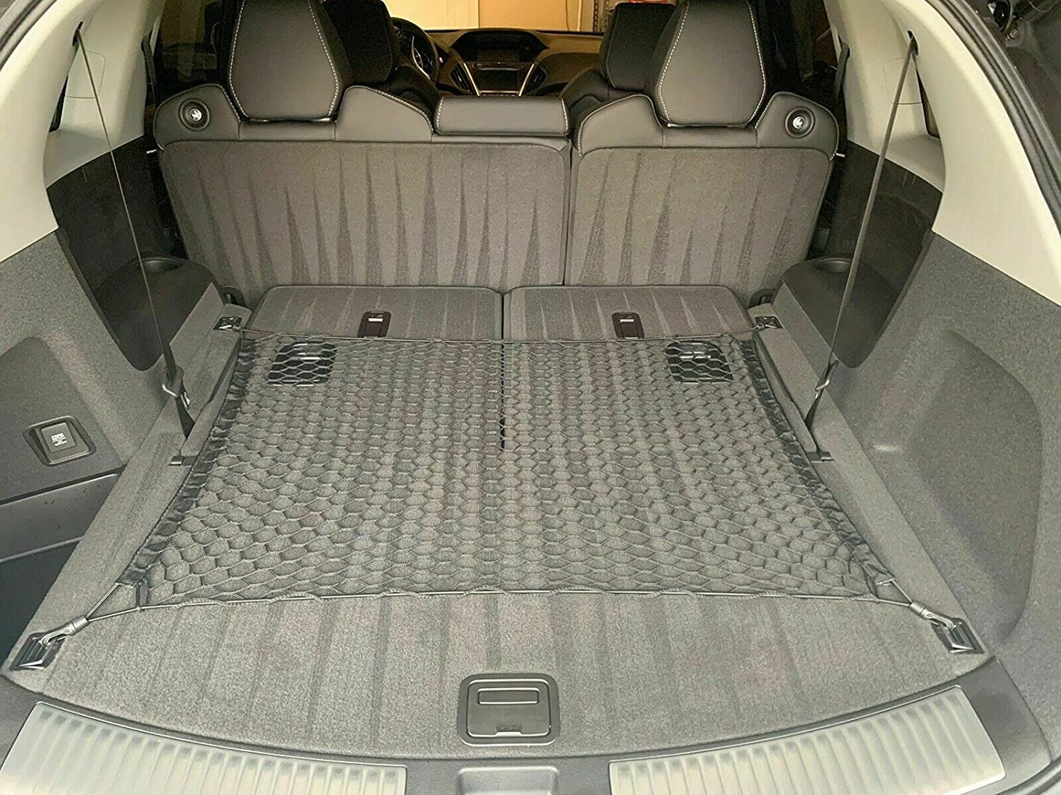EACCESSORIES EA Rear Trunk Organizer Cargo Net for Acura MDX 2014-2023 ...