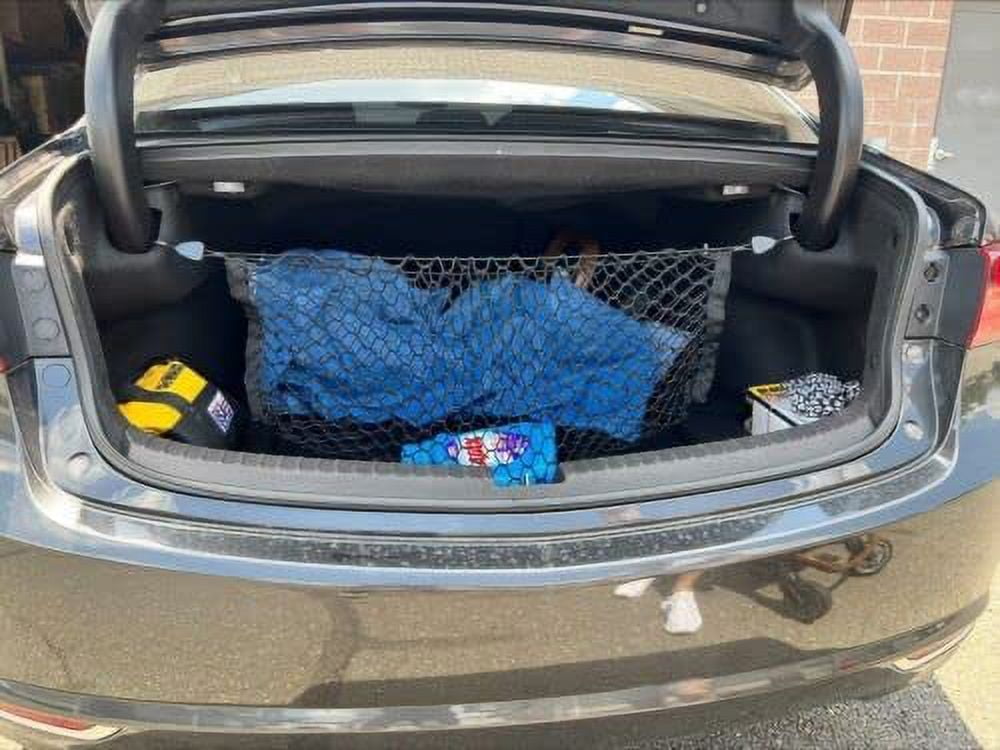 EACCESSORIES EA Rear Trunk Organizer Cargo Net for Acura TLX 2015-2023 ...