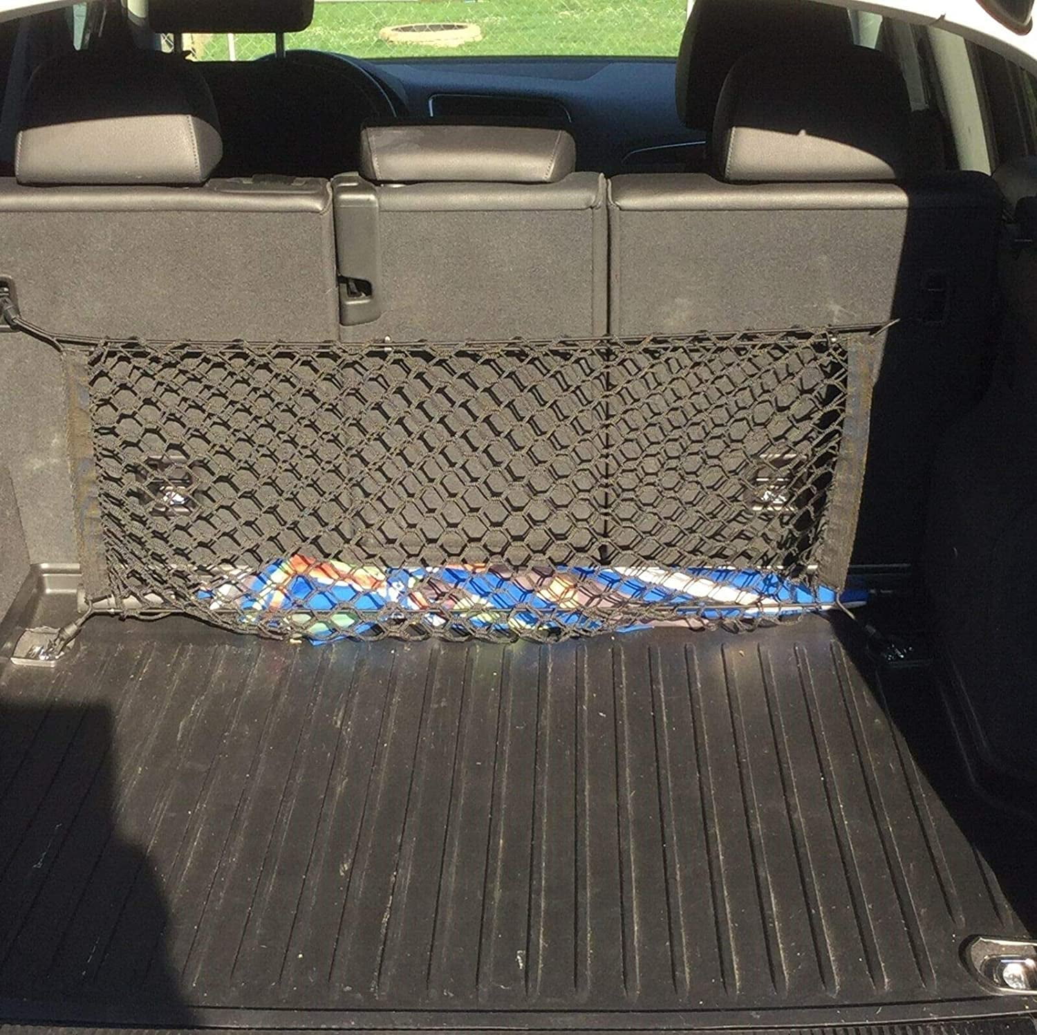 EACCESSORIES EA Rear Trunk Organizer Cargo Net for Audi Q8 SQ8 2019 ...