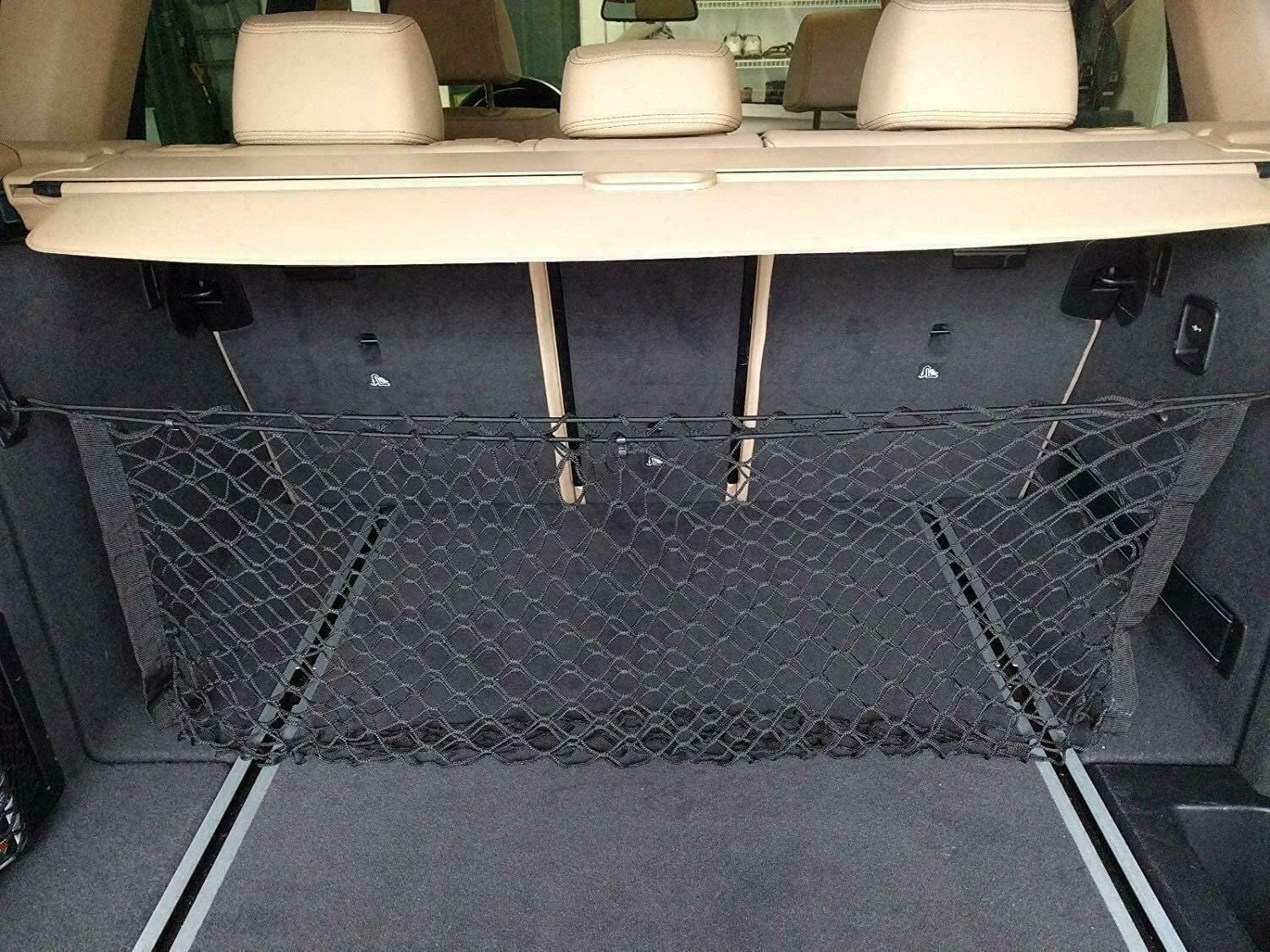 EACCESSORIES EA Rear Trunk Organizer Cargo Net for BMW X3 2011-2023 ...