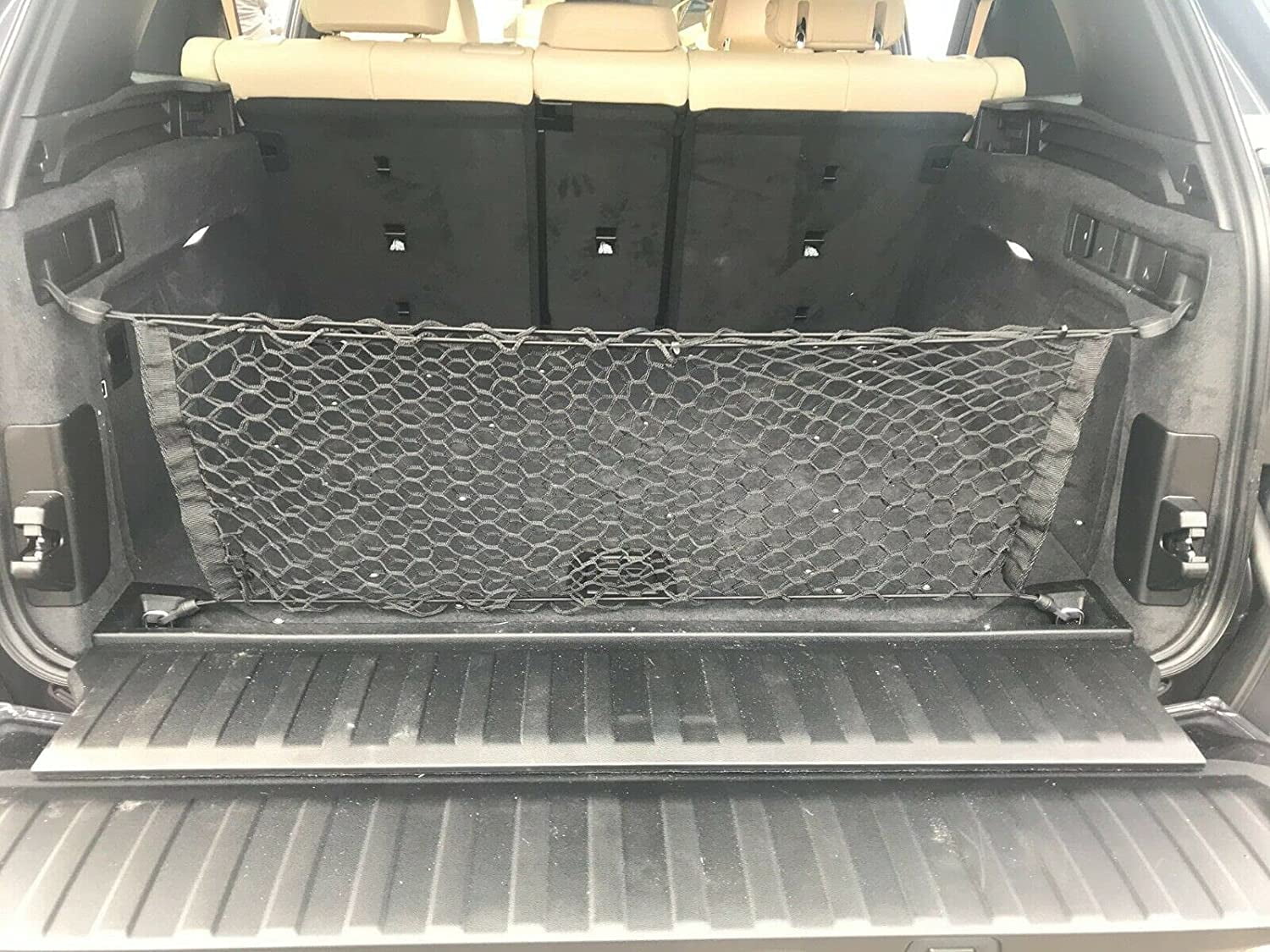 EACCESSORIES EA Rear Trunk Organizer Cargo Net for BMW X5 2019-2023 ...