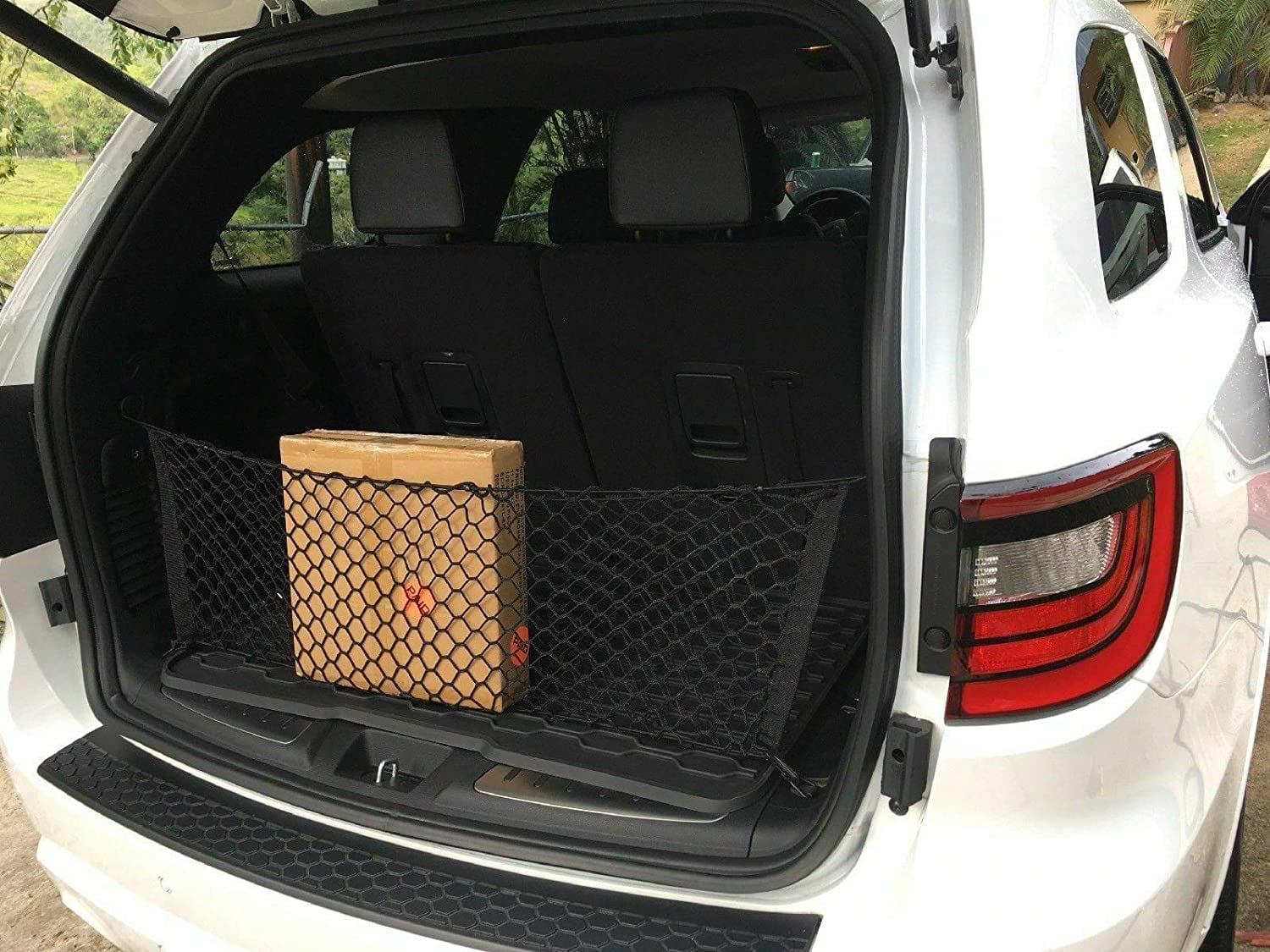 EACCESSORIES EA Rear Trunk Organizer Cargo Net for Dodge Durango 2011 ...