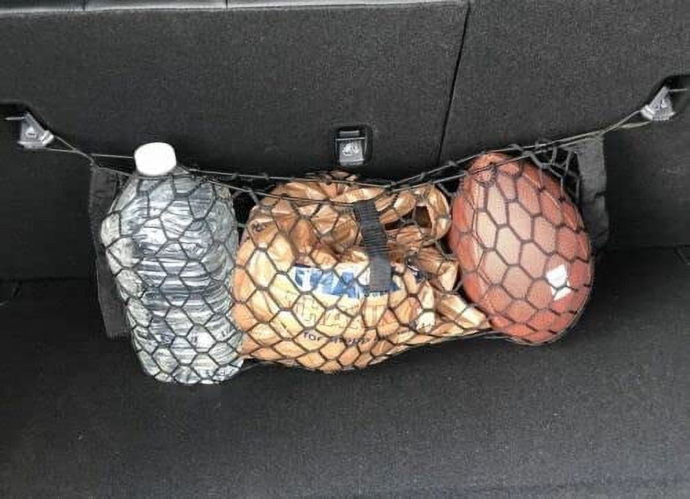 EACCESSORIES EA Rear Trunk Organizer Cargo Net for FORD ESCAPE 2020 ...
