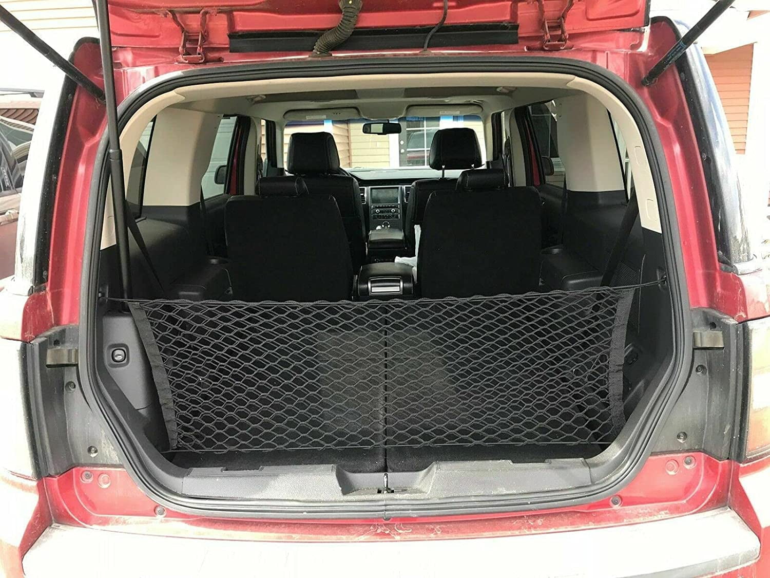 EACCESSORIES EA Rear Trunk Organizer Cargo Net for FORD FLEX 2009-2020 ...