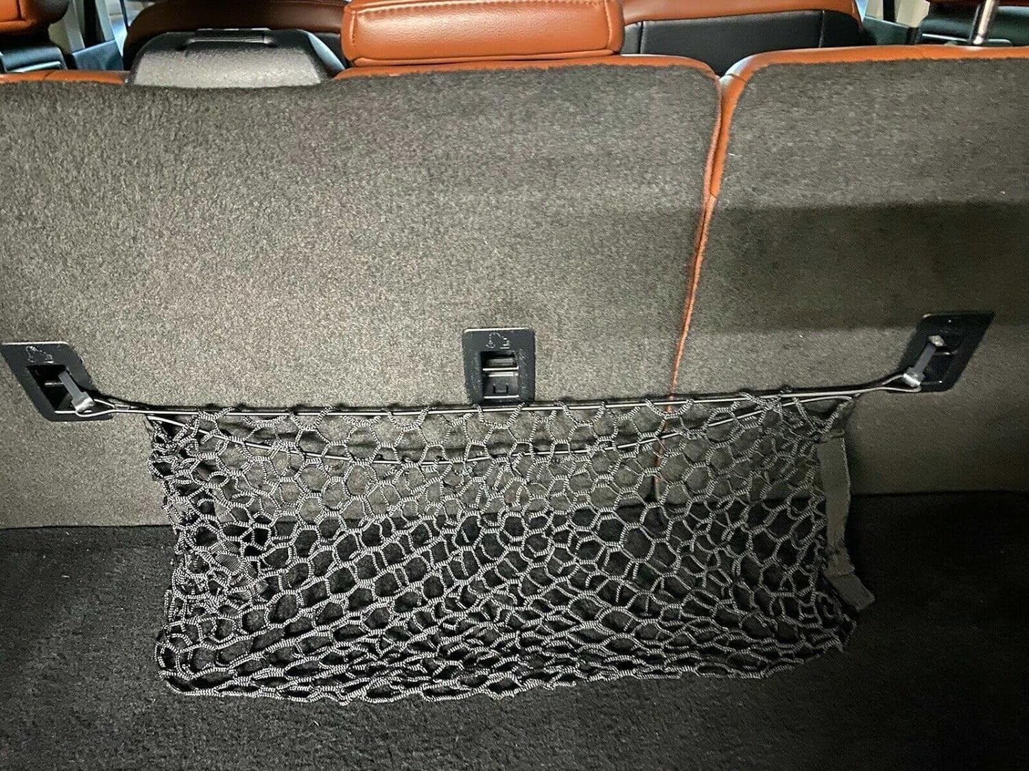 EACCESSORIES EA Rear Trunk Organizer Cargo Net for Ford Edge 2015-2023 ...
