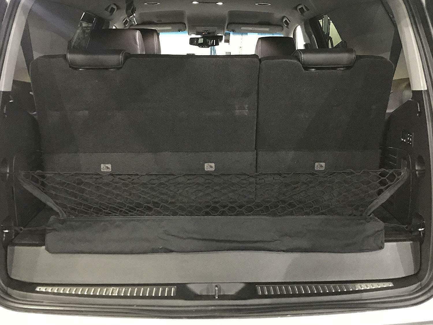 EACCESSORIES EA Rear Trunk Organizer Cargo Net for GMC Yukon 2015-2023 ...