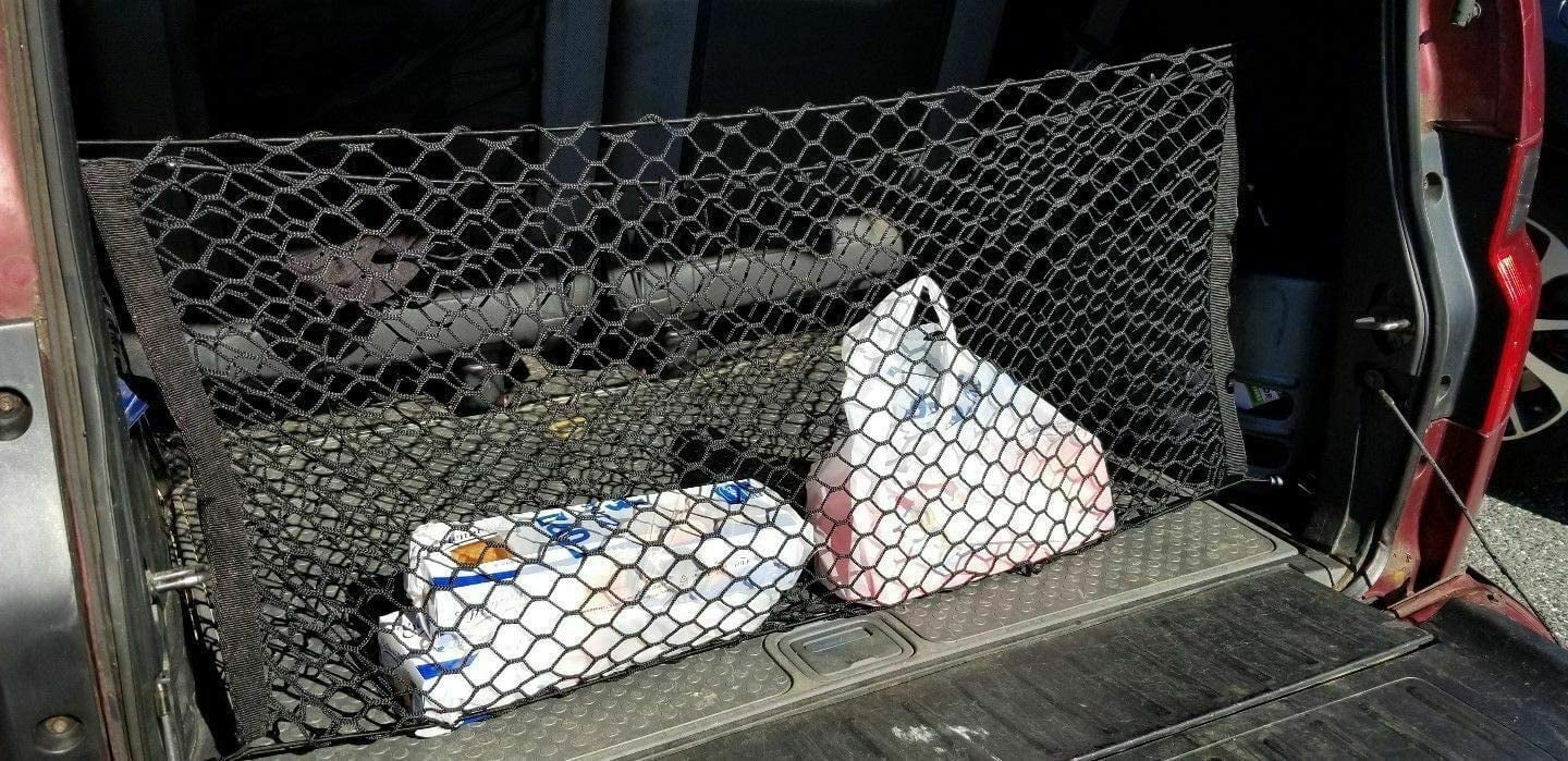 EACCESSORIES EA Rear Trunk Organizer Cargo Net for Honda Element 2003 ...