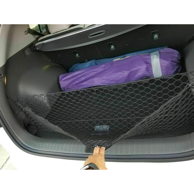 EACCESSORIES EA Rear Trunk Organizer Cargo Net for Hyundai Tucson 2015 ...