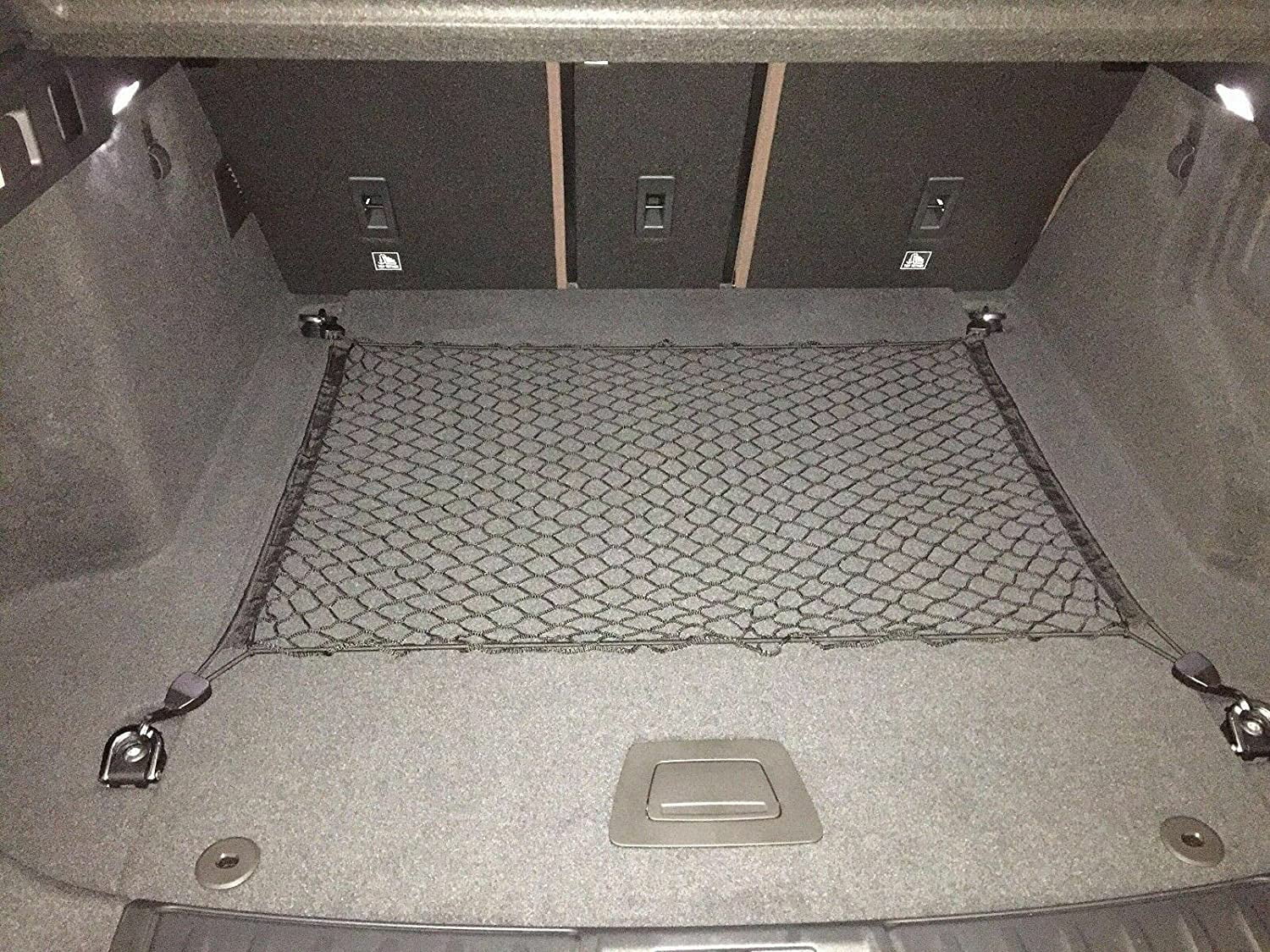 EACCESSORIES EA Rear Trunk Organizer Cargo Net for Jaguar F-PACE 2017 ...