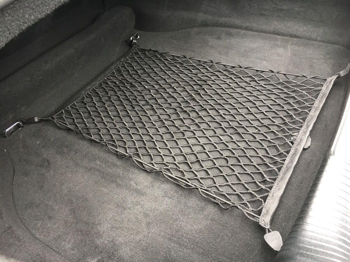 EACCESSORIES EA Rear Trunk Organizer Cargo Net for Jaguar XJ XJL XJR ...