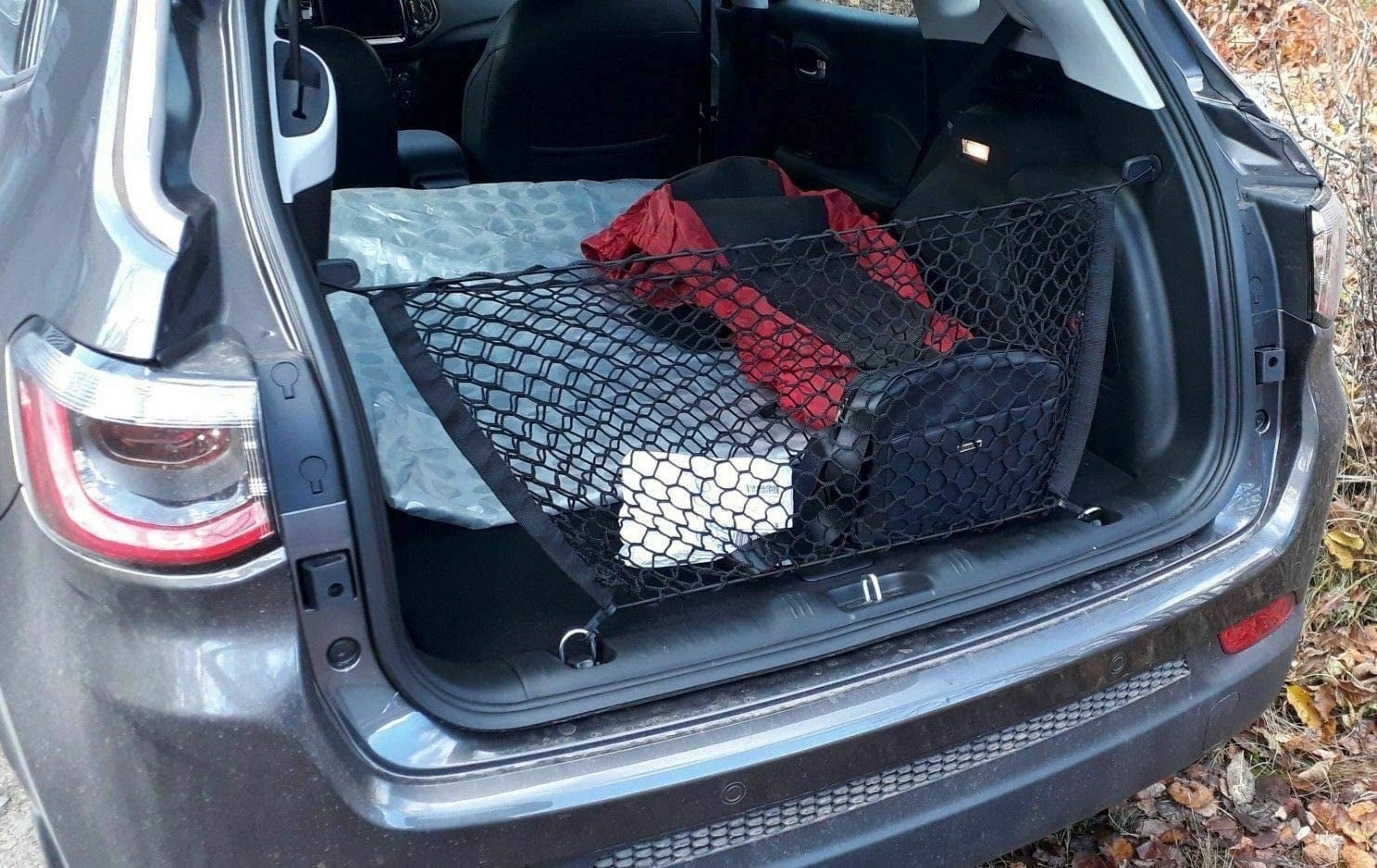 EACCESSORIES EA Rear Trunk Organizer Cargo Net for Jeep Compass 2017 ...